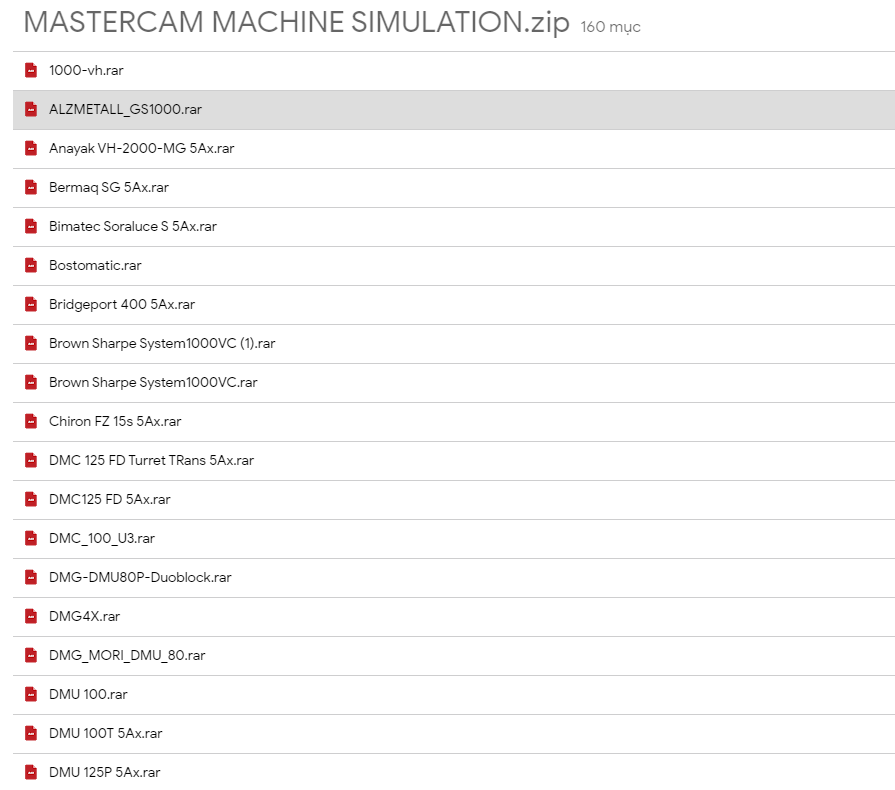 Mastercam Machine simulation